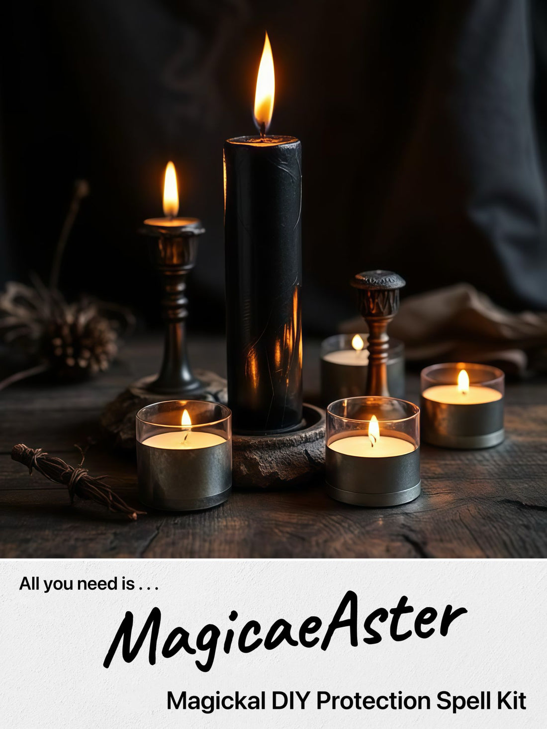 Magick (Do-It-Yourself) Protection Spell Kit – MagicaeAster