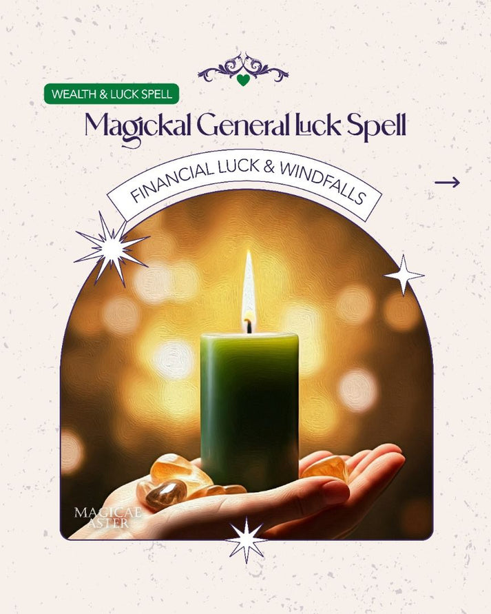 Magickal General Wealth & Luck Spell – MagicaeAster
